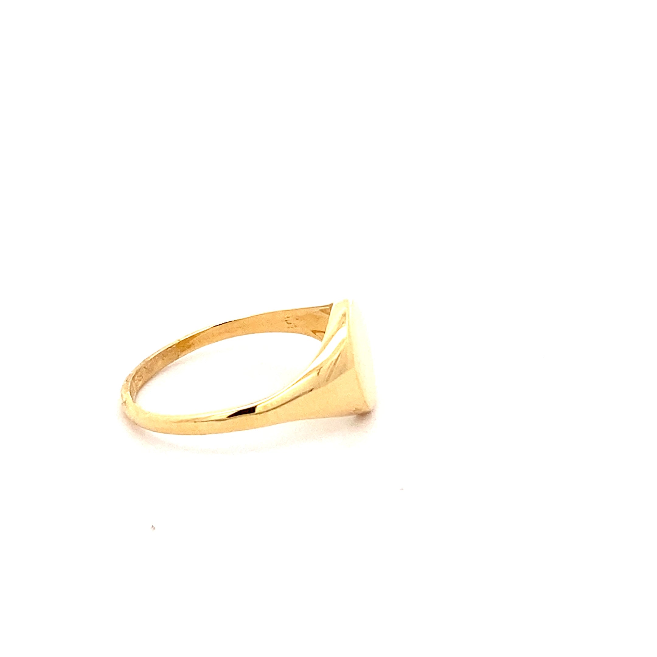 Anillo Sello Gold – Sophia Schneider Joyas